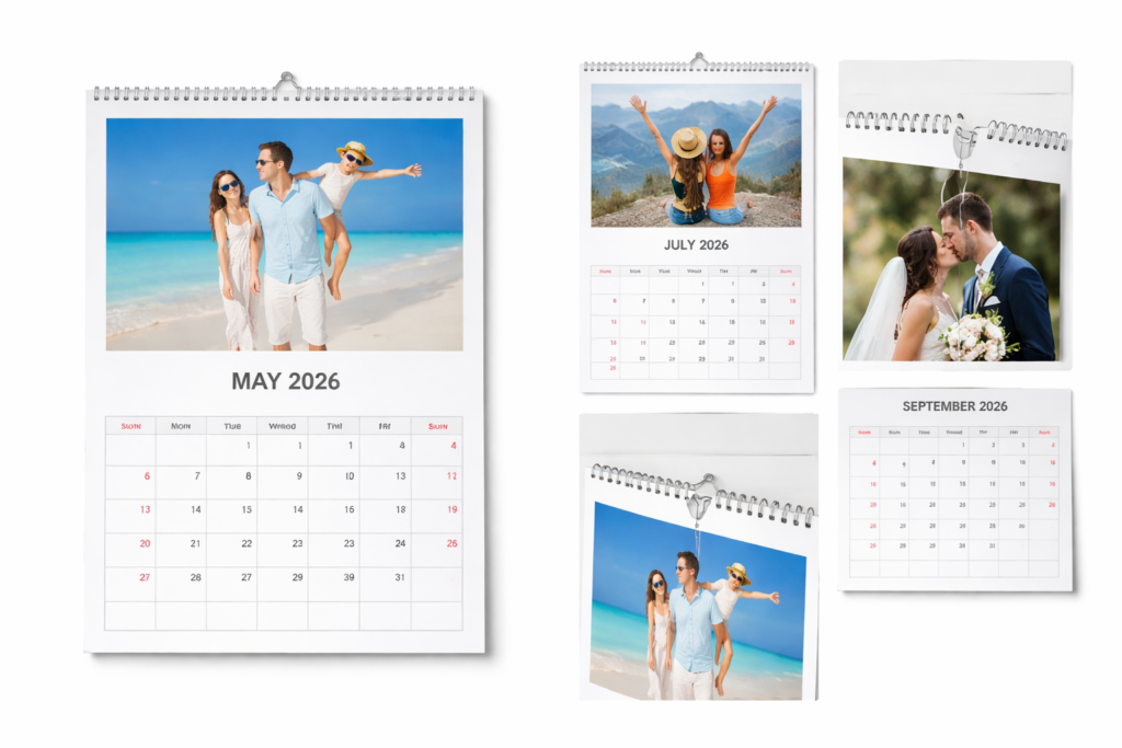 ⭐ A4 Double Wall Calendar – Memories All Year Long ⭐ - Custom Flair