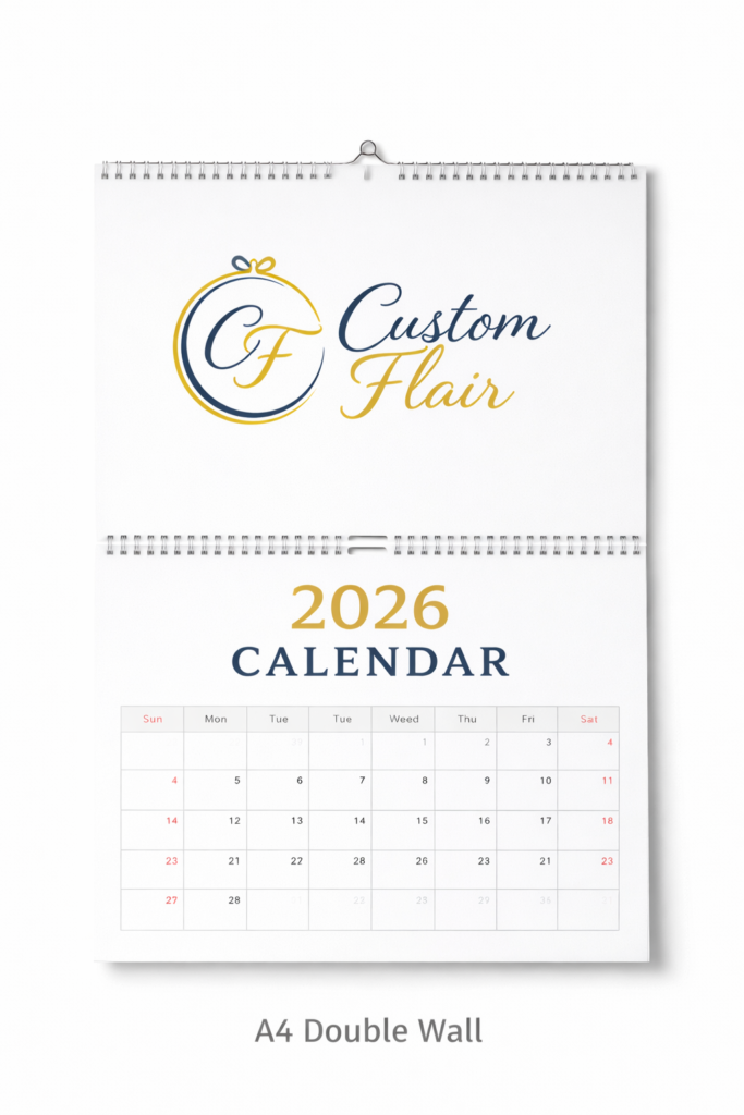 ⭐ A4 Double Wall Calendar – Memories All Year Long ⭐ - Custom Flair