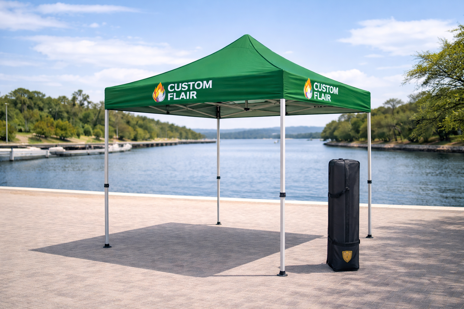 Premium Steel Gazebo 3m x 3m - Custom Flair