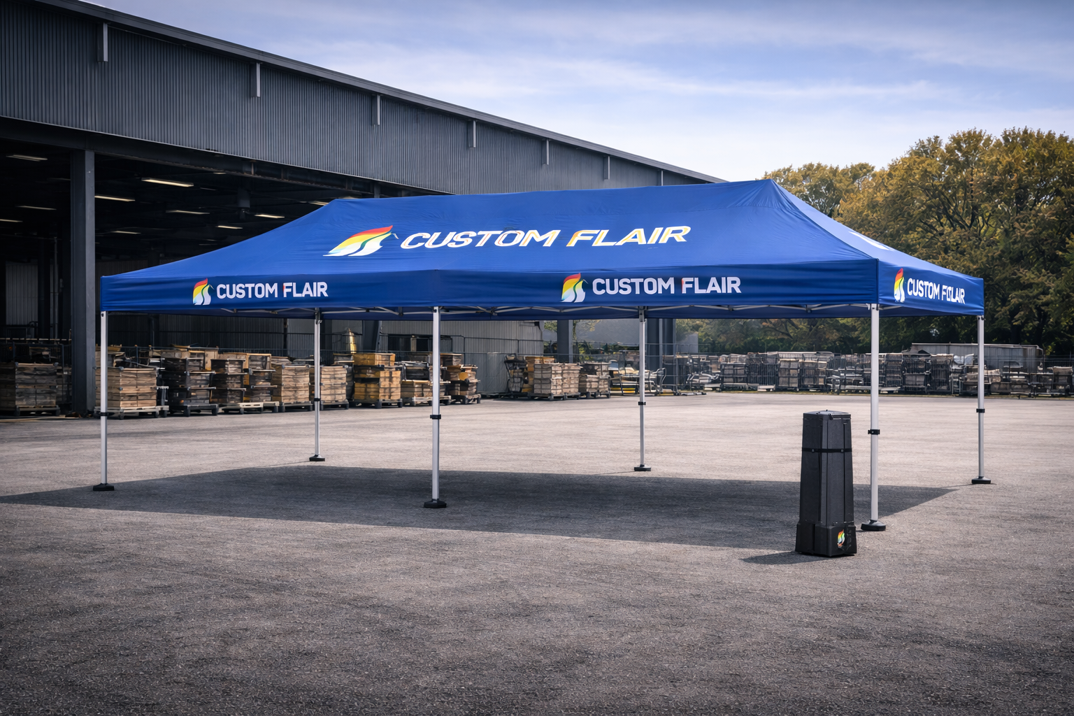 Imported Heavy-Duty Aluminium Gazebo 8m x 4m - Custom Flair