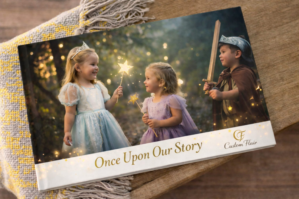 A4 Landscape/Portrait Hardcover Photobook (24 pages) - Custom Flair