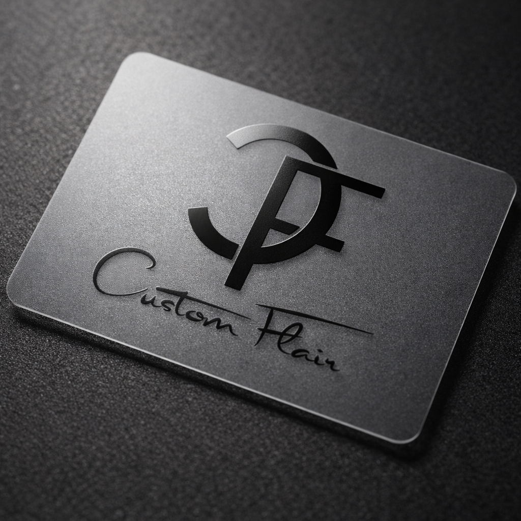 Signature PVC Business Cards (50 Single or Double sided) - Custom Flair