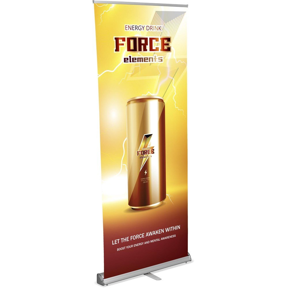 Legend Fabric Pull Up Banner - Custom Flair